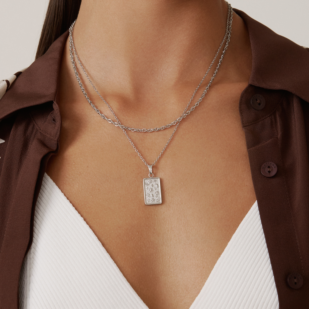 Collier Work Of Art - acier inoxydable | Boutique Kitsch