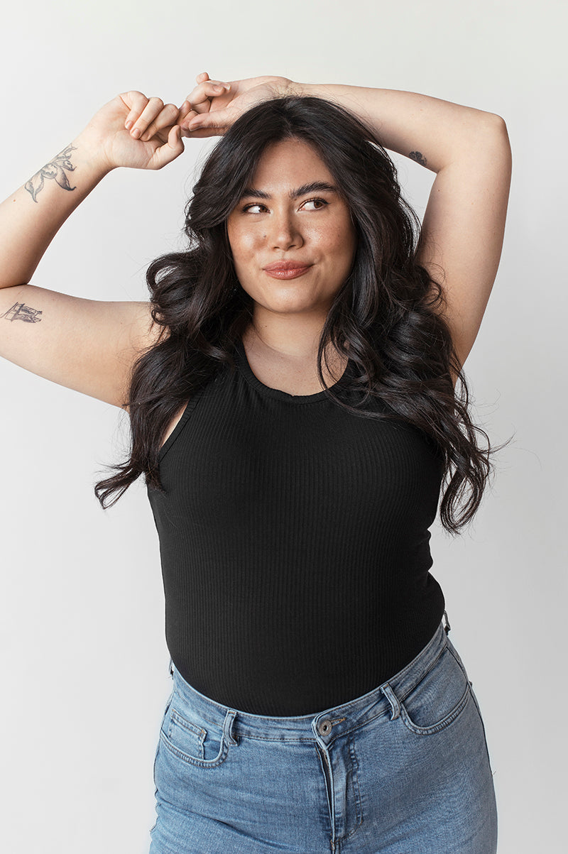 Camisole Jane - Noir | Boutique Kitsch